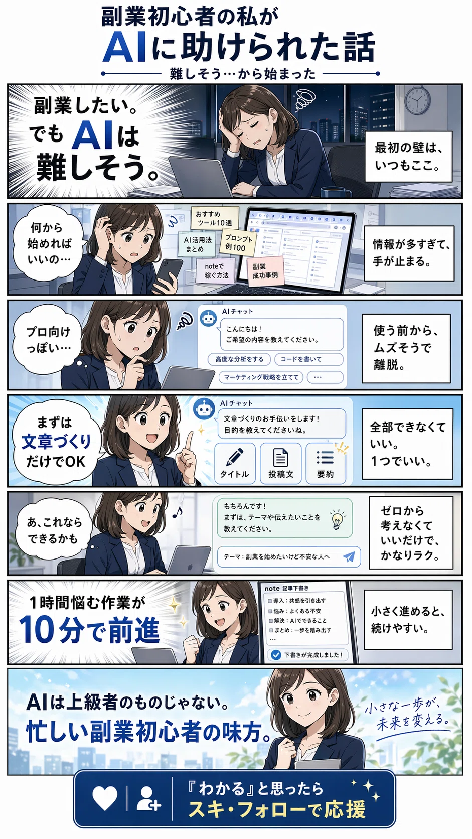 このシリーズを50回書いて気づいた、発信を続けることの本当の意味。｜“売れる案件だけ扱う”副業ディーラー｜報酬100%のビジネスを量産中