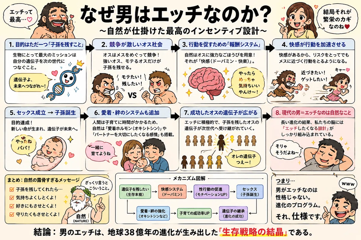 Why Are Men So Horny? The Evolutionary Trap of 'I'll Make You Feel Good ...