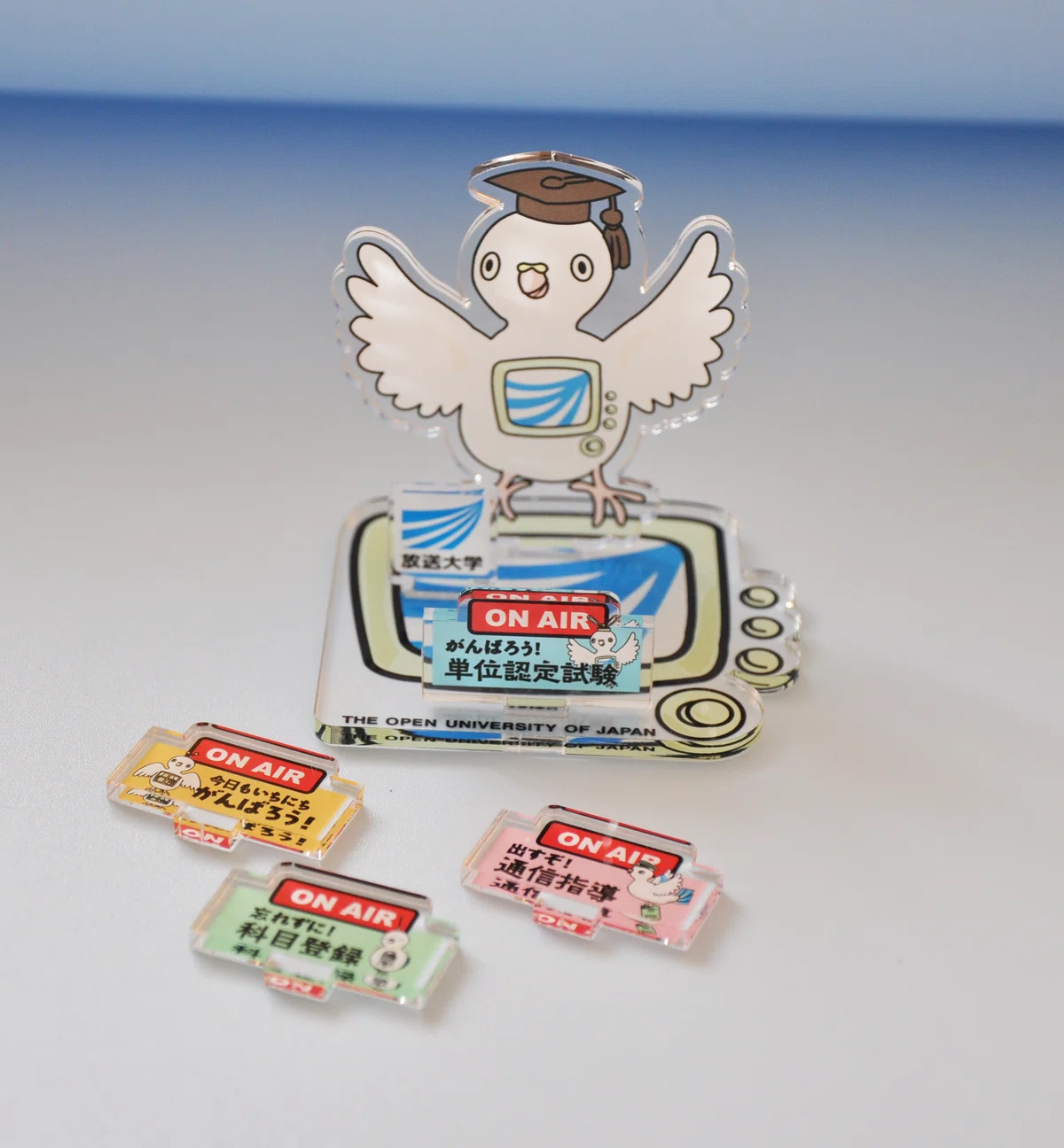I designed The Open University of Japan's 'Manapi' merchandise (a story ...
