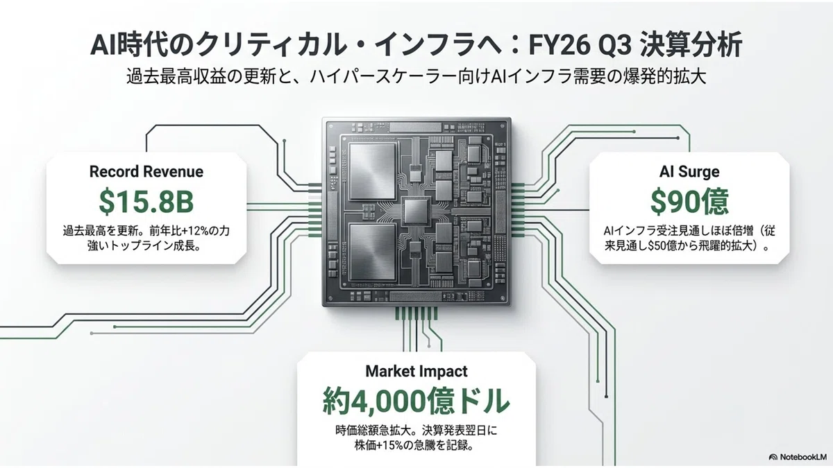 AI受注90億ドル、史上最高値——なぜ今シスコ（CSCO）なのか【音声・PDF付き】｜黒騎士のゼロ｜米国株 × エンジニア視点の投資家🐺