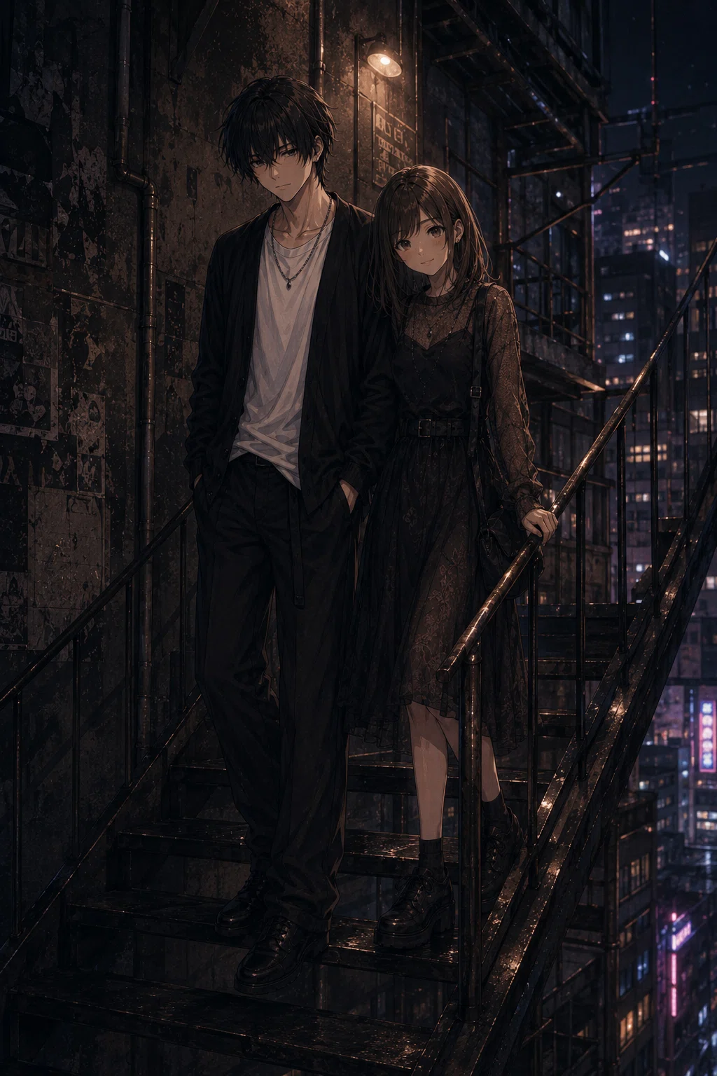 I tried going for an underground vibe, but we ended up being our usual ...