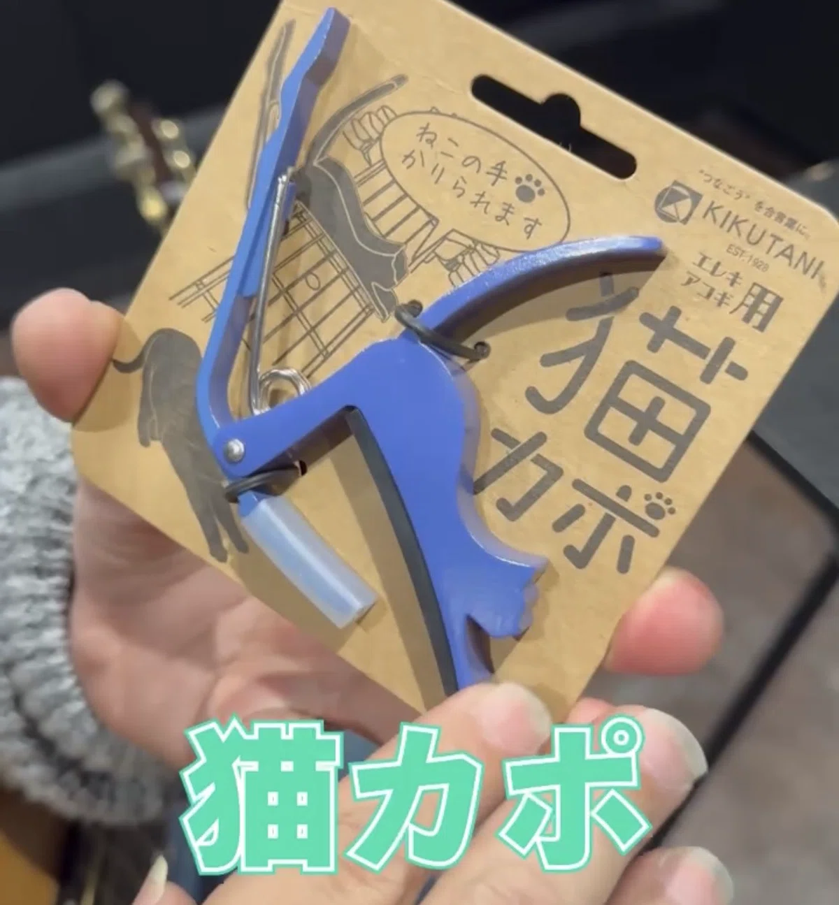 [Review] Did a “cat” move into your guitar? Kikutani Music’s “Cat Capo ...