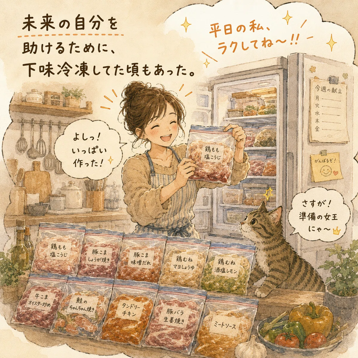 家事のみかた】夕食を作らない私を、“何もしていない人”みたいに感じてしまった日。｜こじこま助産師｜そっと話せる場所