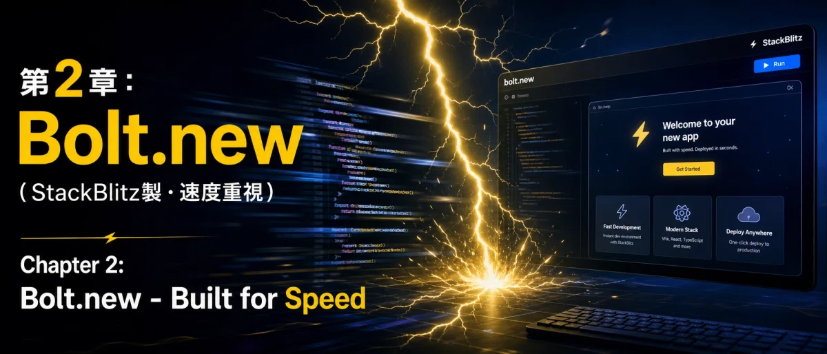 【2026年最新版】AI Webアプリビルダー完全比較｜Bolt.new・Lovable・v0・Replit Agentの違いと使い方 ...