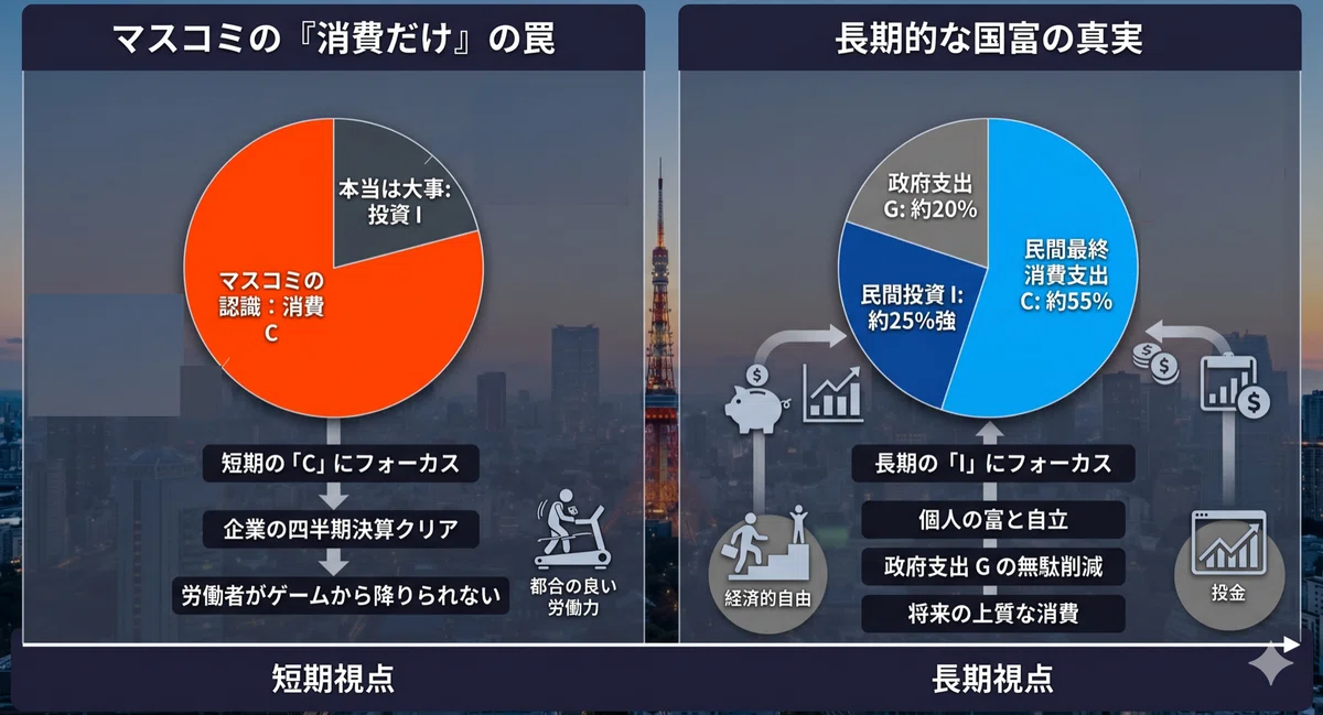貯金と投資は悪？「消費して経済を回せ」の違和感 ｜ユータ｜低身長男性の逆転習慣