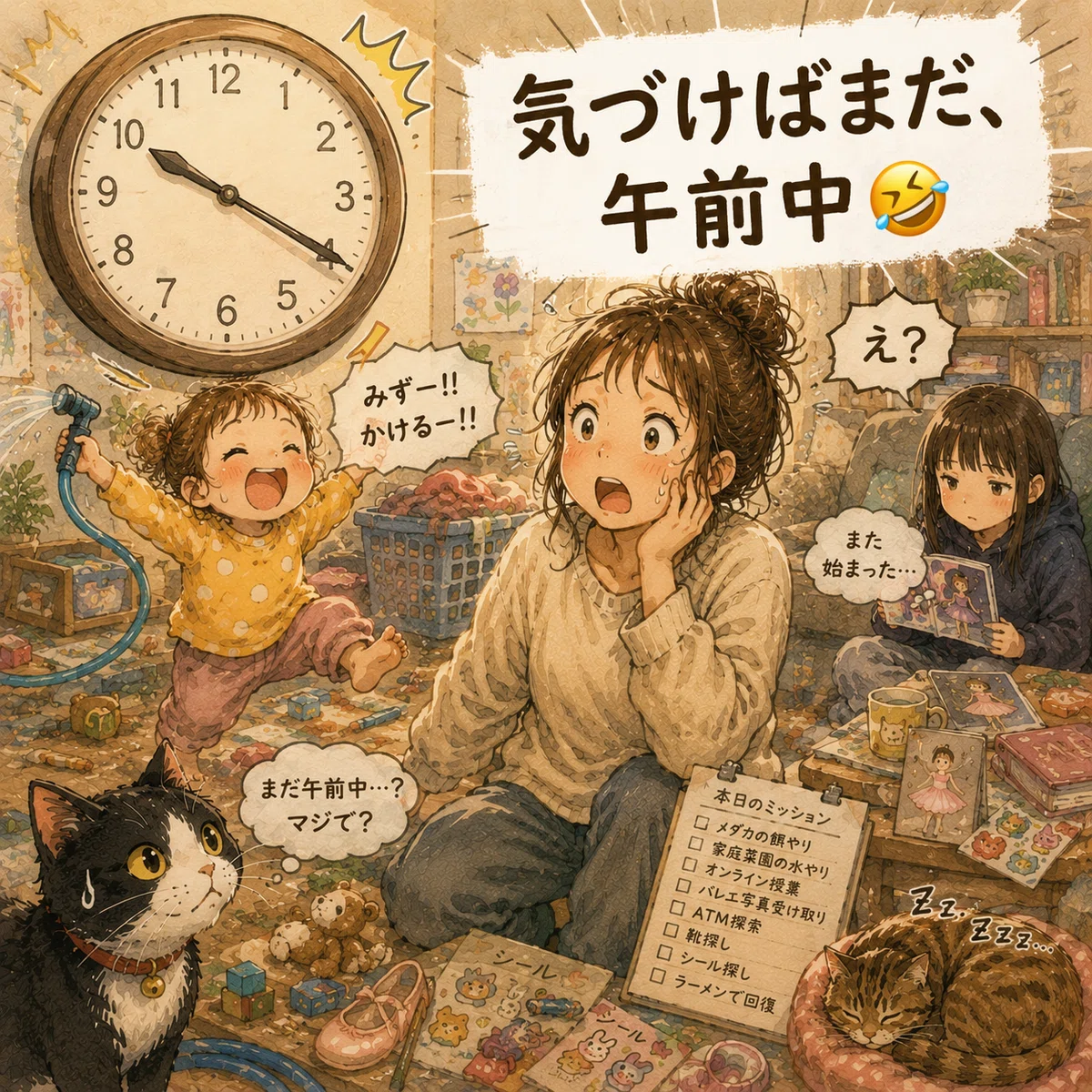 『毎週末、カオスRPG。〜HP0母、生還しました〜』｜こじこま助産師｜そっと話せる場所