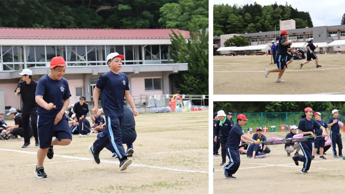 一足先に全力疾走！笑顔と汗が輝いた運動会予行｜福島県立石川支援学校たまかわ校