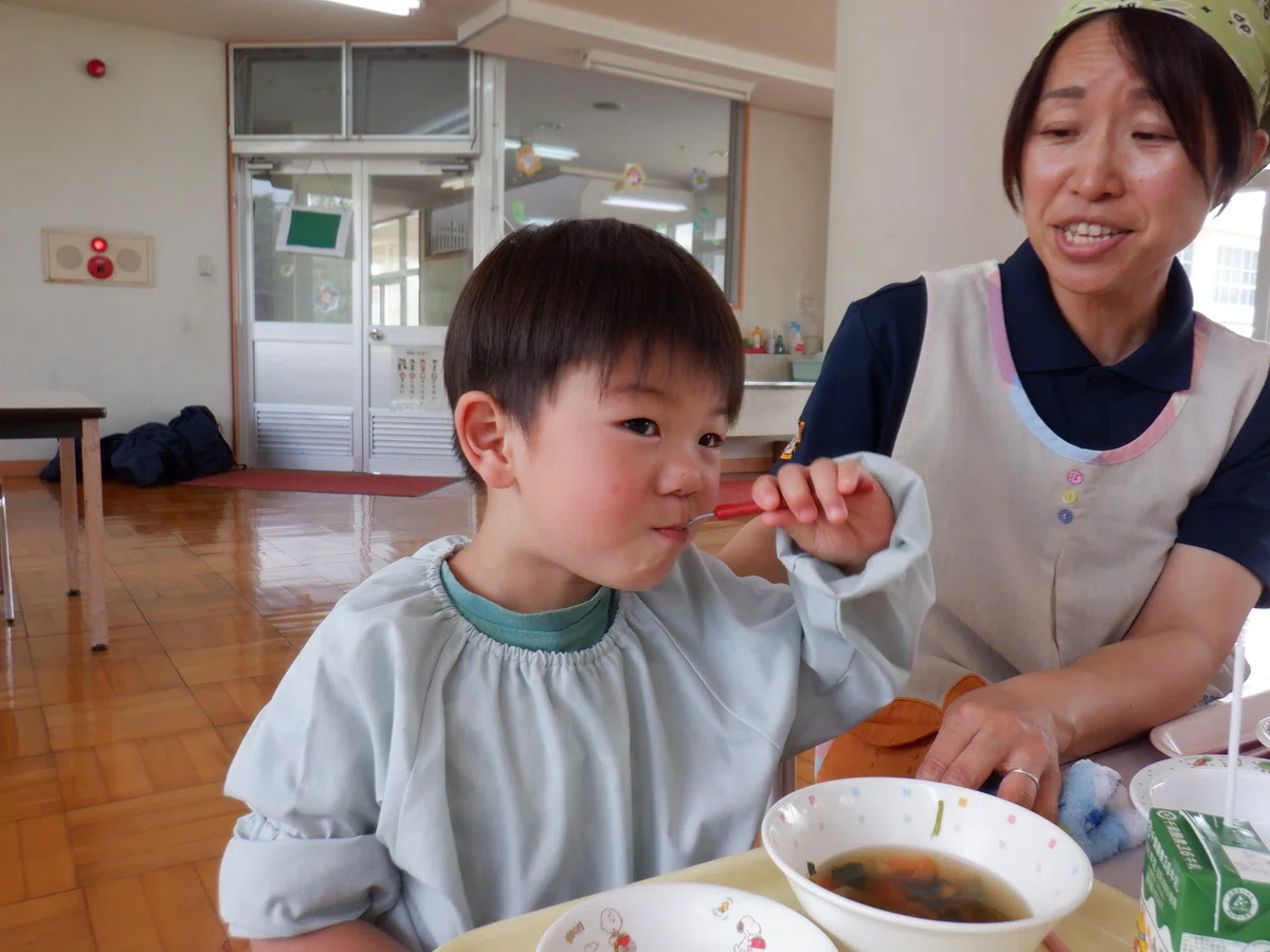 【館分】今日の幼稚部～うどん大好き！～｜千葉県立安房特別支援学校公式note