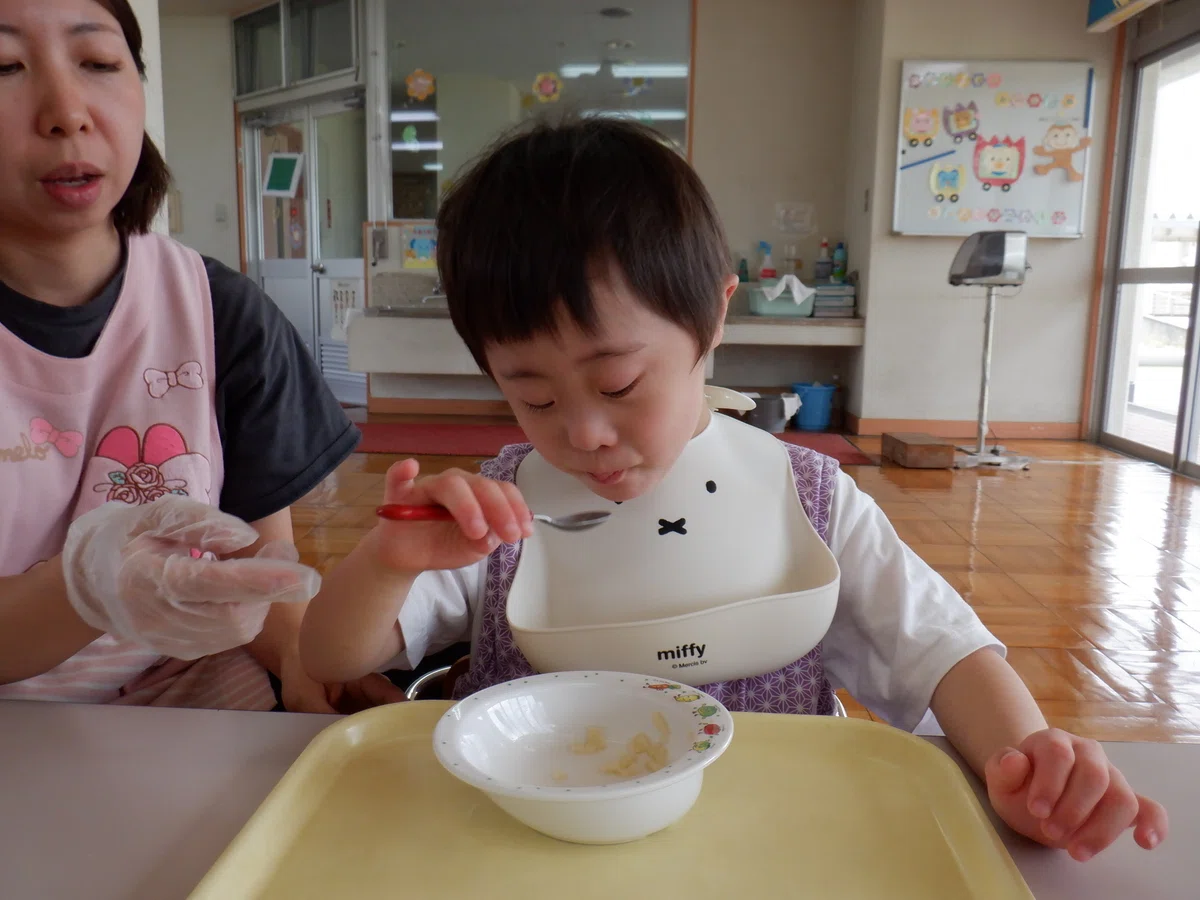 【館分】今日の幼稚部～うどん大好き！～｜千葉県立安房特別支援学校公式note