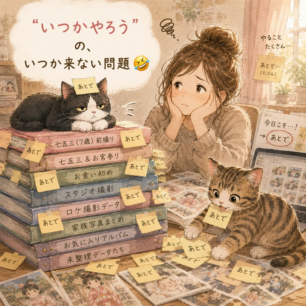 『七五三と母の現実🤣｜Part1 重い腰、ようやくあげた3年目』｜こじこま助産師｜そっと話せる場所