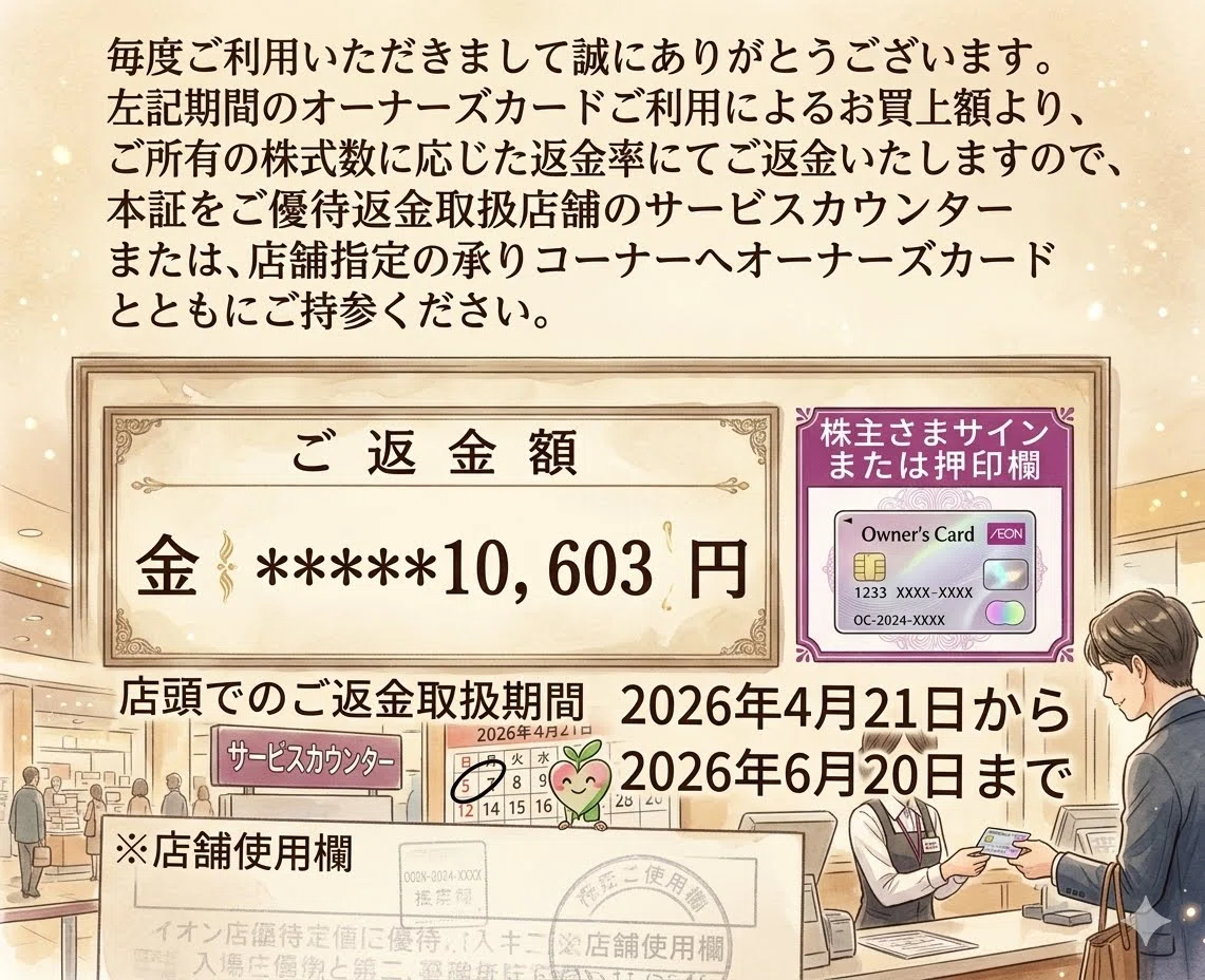 【イオン株主優待の総合的価値】～オーナーズカードがもたらす日常的な経済的メリット～｜ATOM