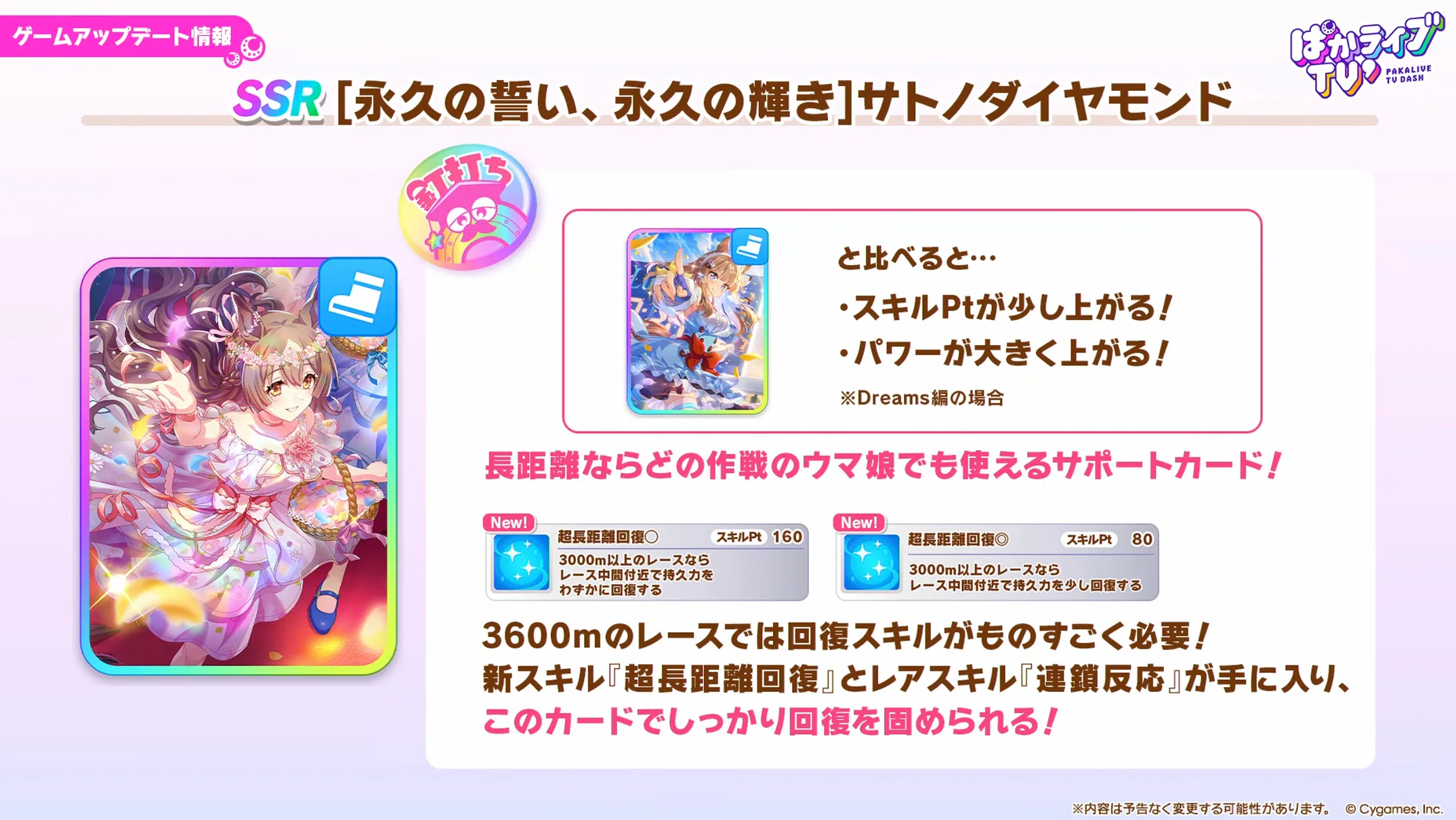 [Uma Musume] Should you pull for SSR Gran Alegria (Power) & SSR Satono ...