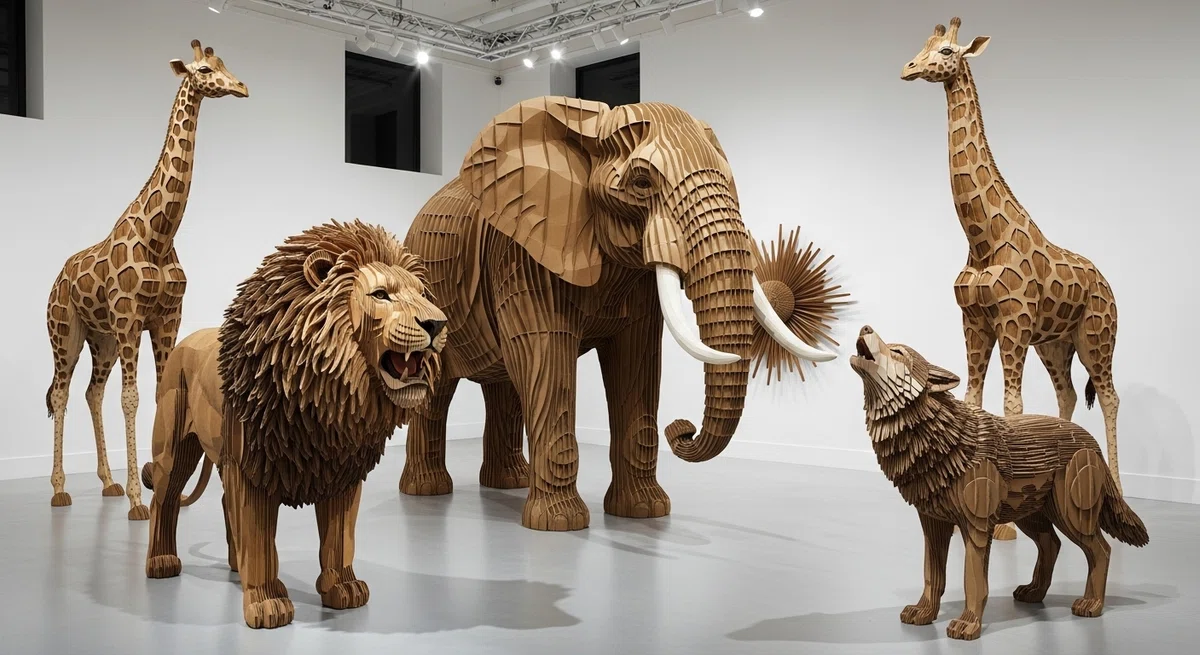 画像生成AIを使って精密な段ボールアートを再現する方法｜田中勇道│AI愛好家