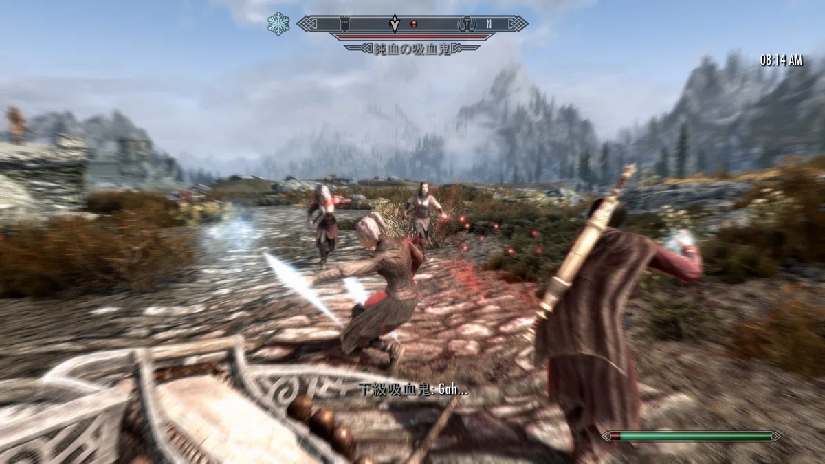 デキソン救出→メリディアの像｜skyrim_travel