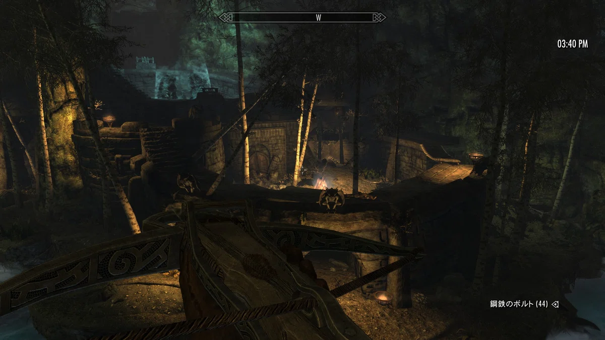 デキソン救出→メリディアの像｜skyrim_travel