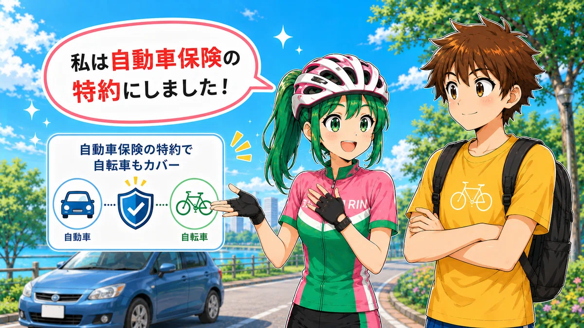 自転車保険、実はもう入ってるかも。3つの質問でわかる"必要な備え"、私はこう選んだ｜Cycle Life Pass