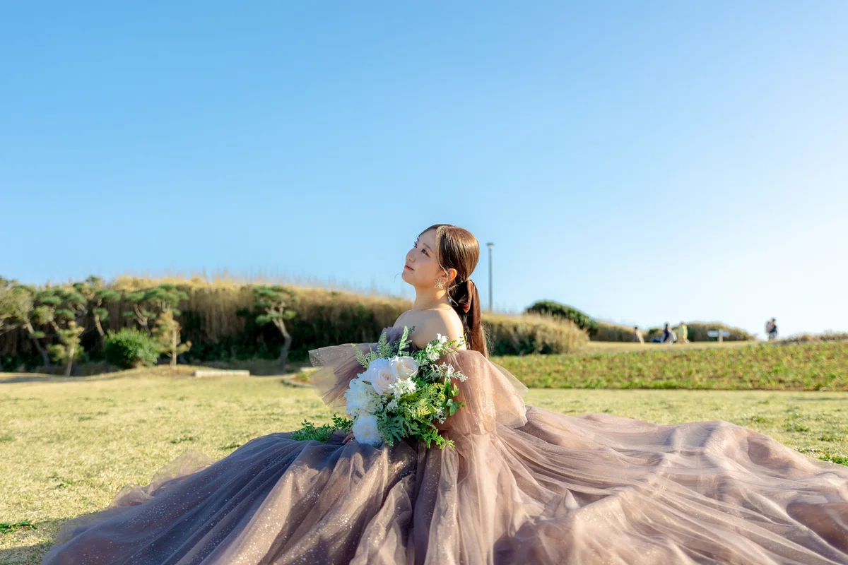 【撮影レポート】元AKB48/加藤玲奈さん｜『Rele Wedding』で叶える前撮り体験 ＠城ヶ島公園(神奈川県)｜Rele Wedding ...
