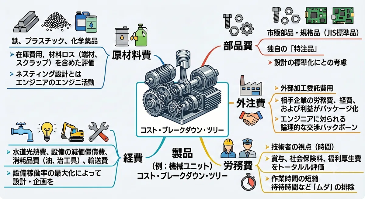2. 技術者が知っておくべき「コスト」の構成｜marsy055