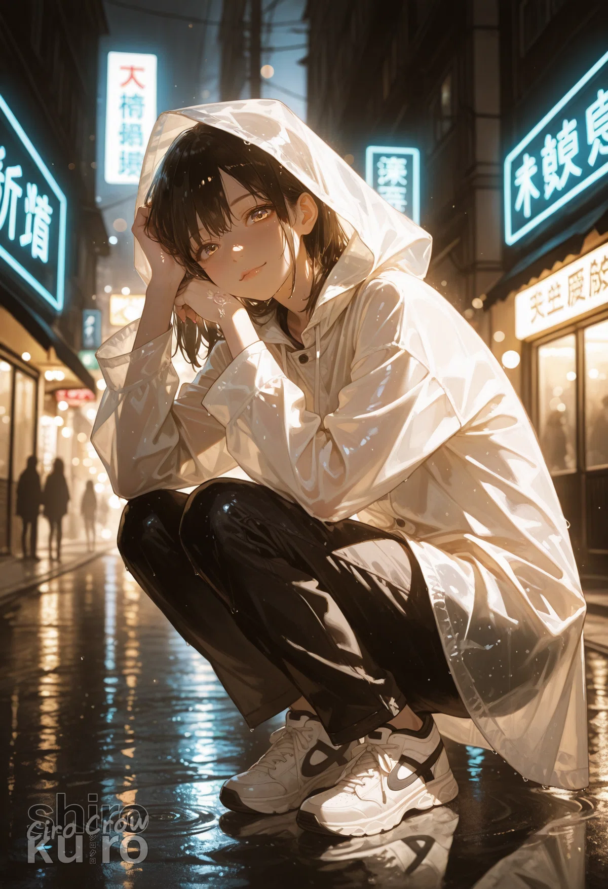 [Enjoying the Rainy Season] 10 Fashion & Background Prompts | Lift Your ...