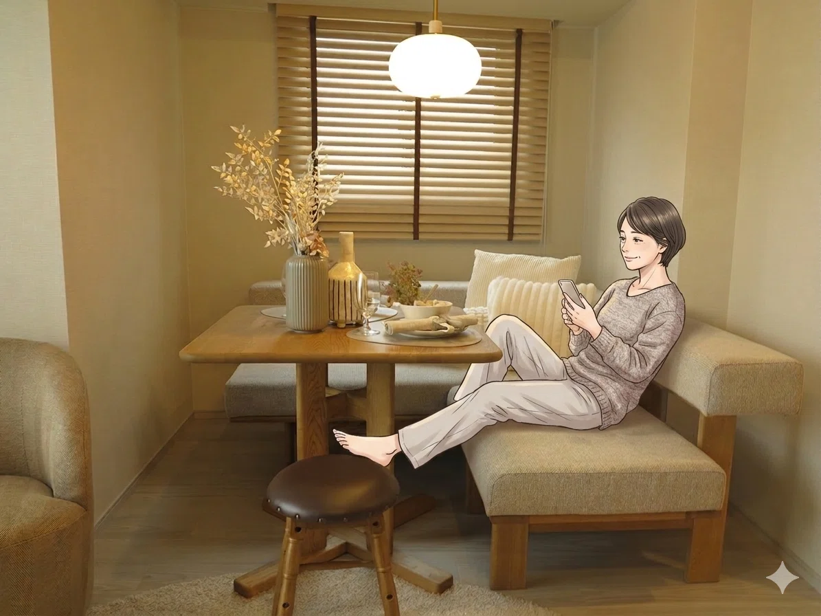 ソファもダイニングも置きたい。でも部屋が狭い。44㎡マンションの10帖のLD空間に家具配置を考えてみた｜ZAKAGU・座家具／ 座りにこだわる ...