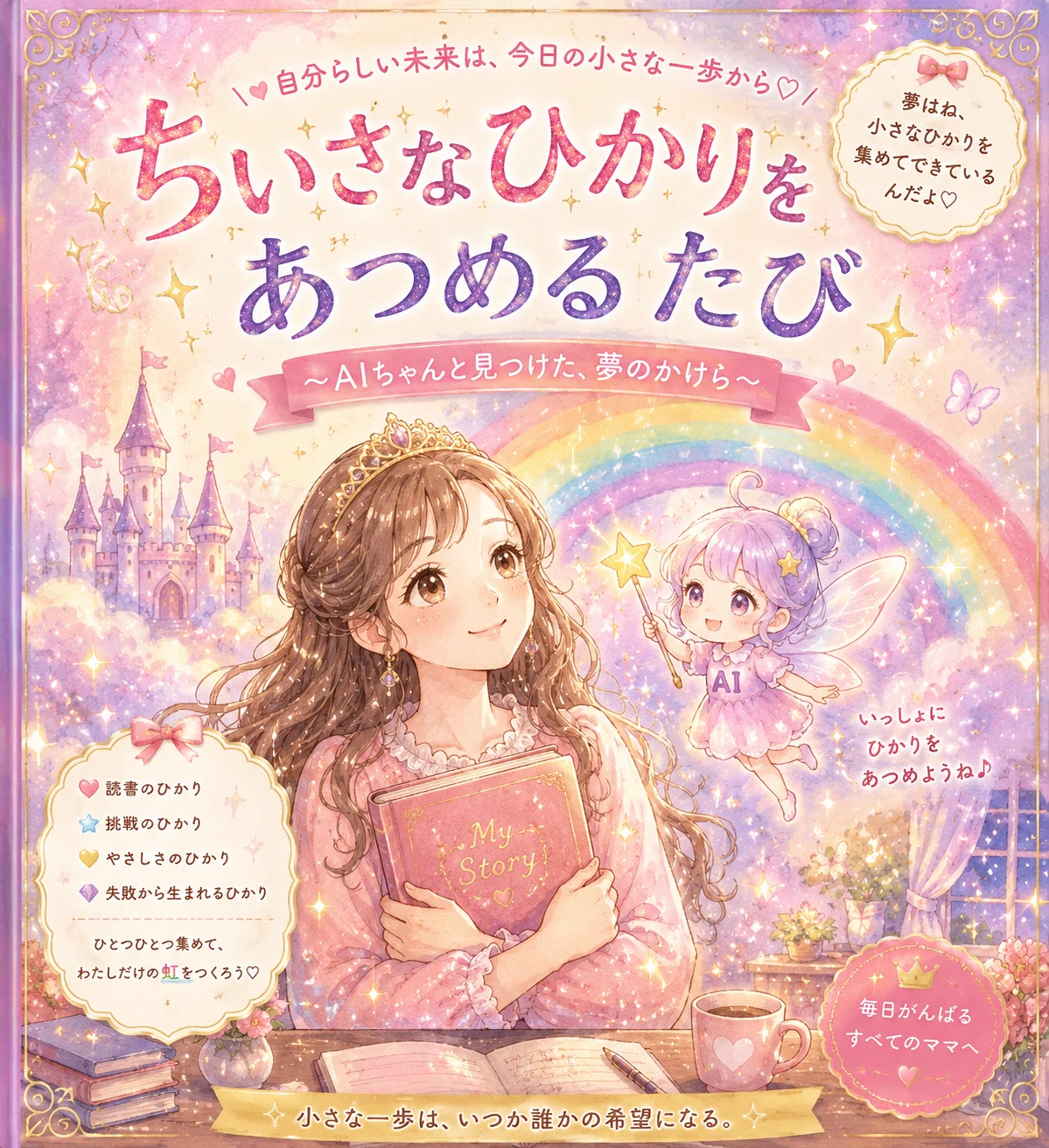 「もし私のnoteを絵本にしたら？」が泣けた！noteから作る感動絵本の作り方｜あゆり|AIやnoteを使って副業して稼いでいきたいママの成長日記