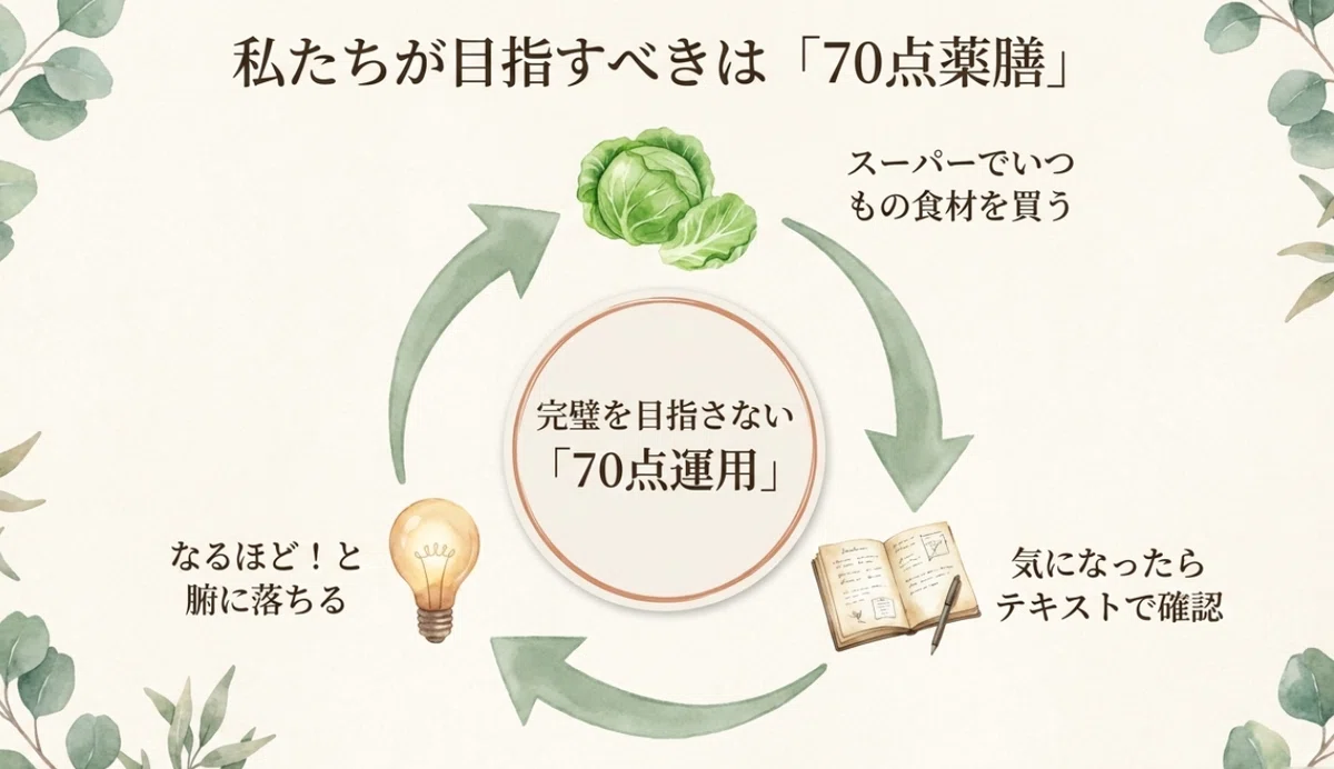 なぜ薬膳の勉強は難しくて挫折しやすいのか？3つの理由と「70点」で楽しむ解決法｜菜美(さいみ)*薬膳/料理教室