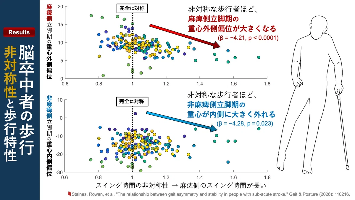 脳卒中者の歩行。非対称性と歩行特性｜Super Human | 理学療法士／保健学博士 Ph.D.