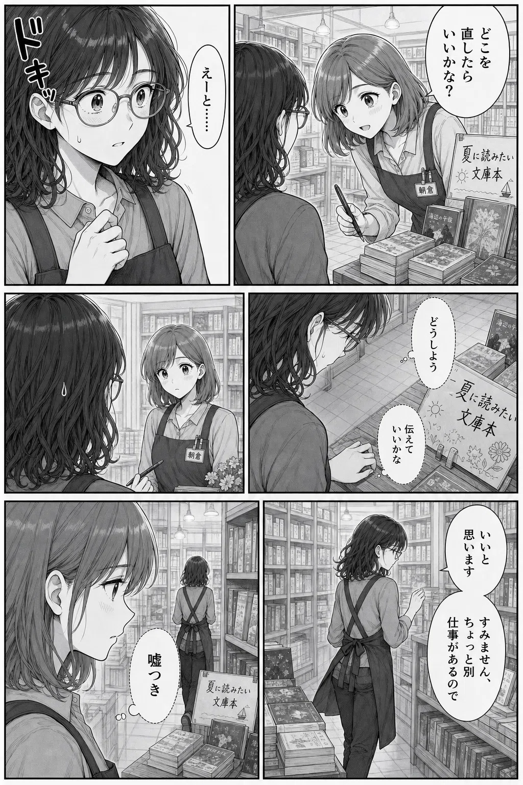 [AI Manga] After revising my first 2-page manga, I realized the ...