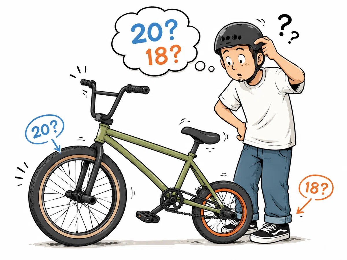 BMXに「前後異径ホイール」はアリなのか？｜ポタリオ