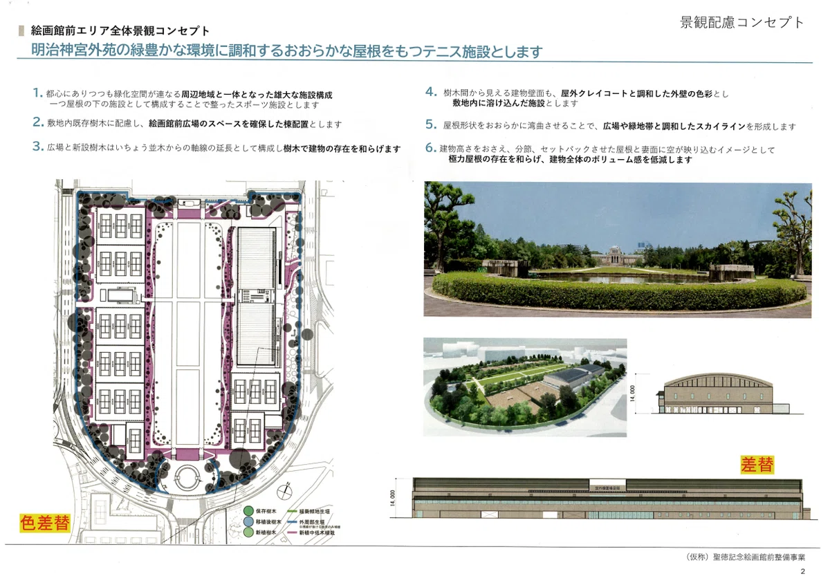 神宮外苑絵画館前広場整備事業とは何か〜同時進行するふたつの事業｜つのいてんこ