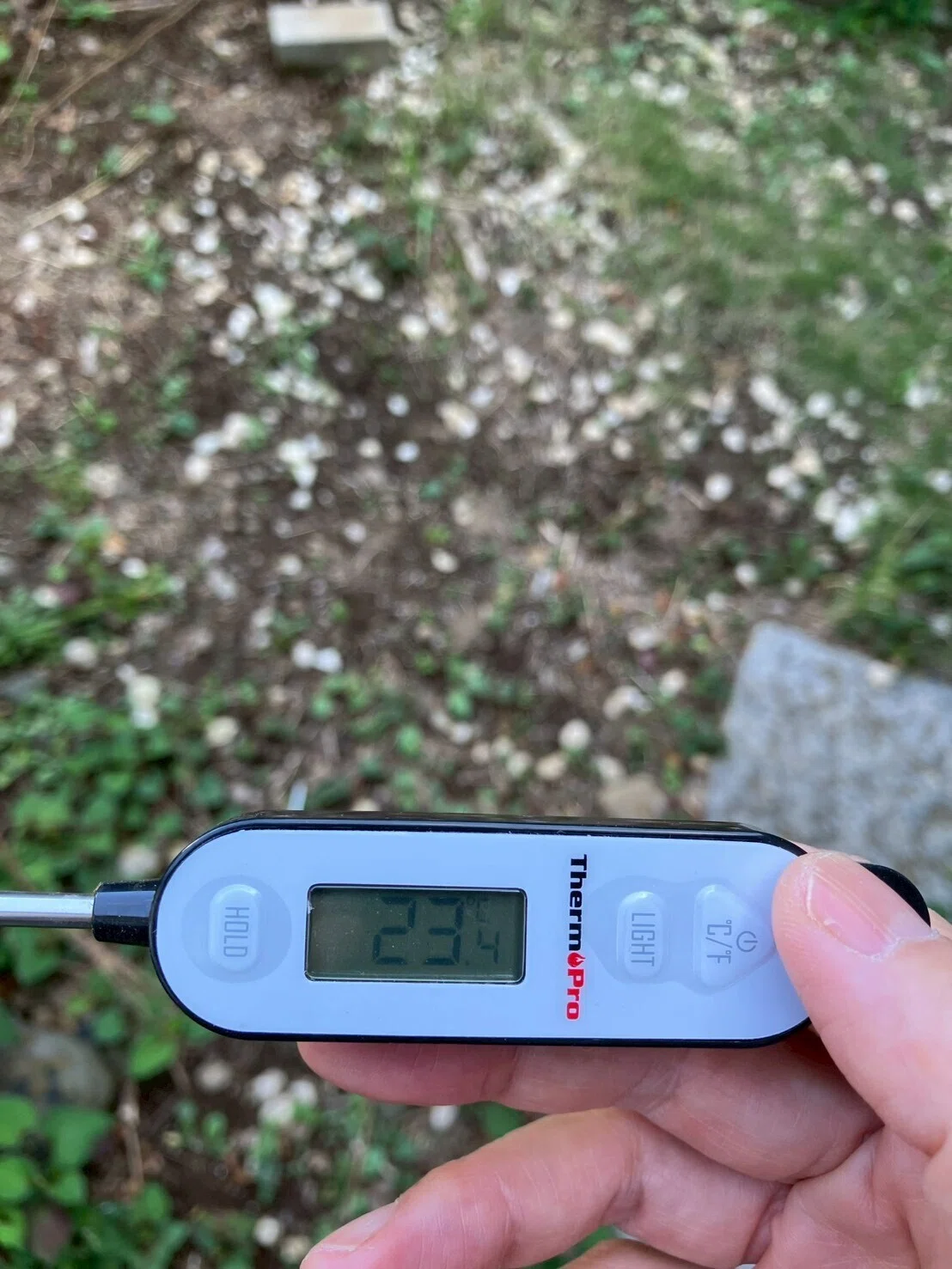 I tried farming as Claude suggested #9 - 3rd compost temperature ...