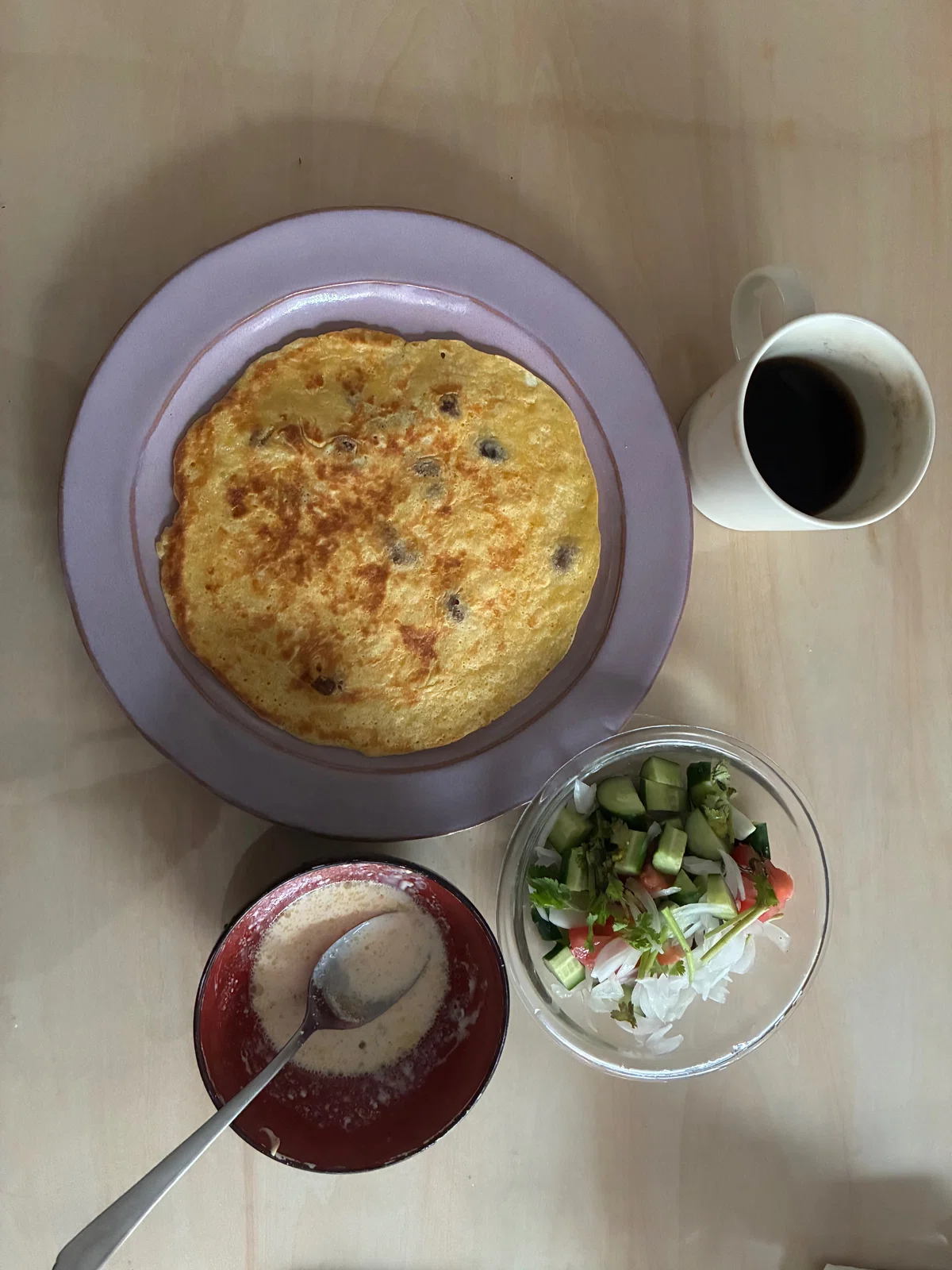 地味パンケーキ｜菫の料理ノート