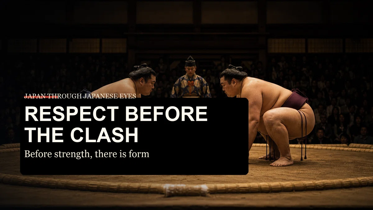 Why Sumo Wrestlers Spread Their Arms｜Japan Through Japanese Eyes