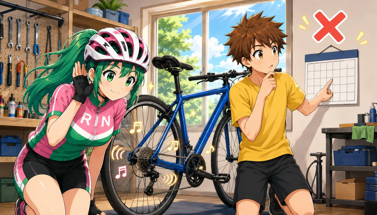 クロスバイクのメンテ、"いつやるか"より"何を見るか"がすべて 実践するルーティン3つ｜Cycle Life Pass