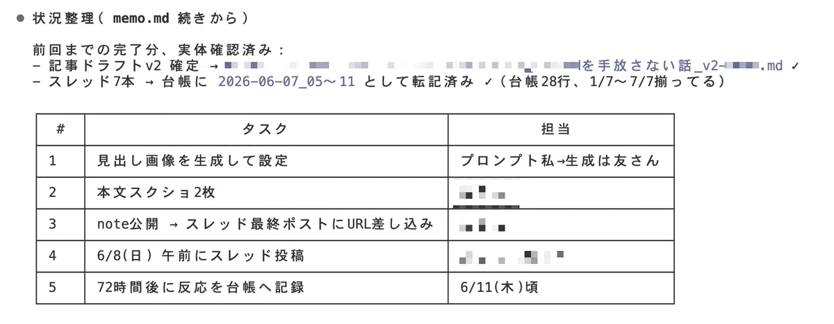 113万ビューの「第2の脳」を入れた私が、それでも memo.md を手放さない話｜tsugite