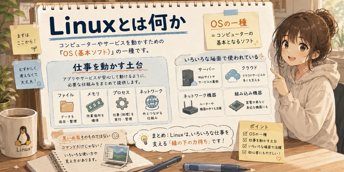 Linuxって何？AIや自動化の前に知っておきたい黒い画面の話｜ビープロ