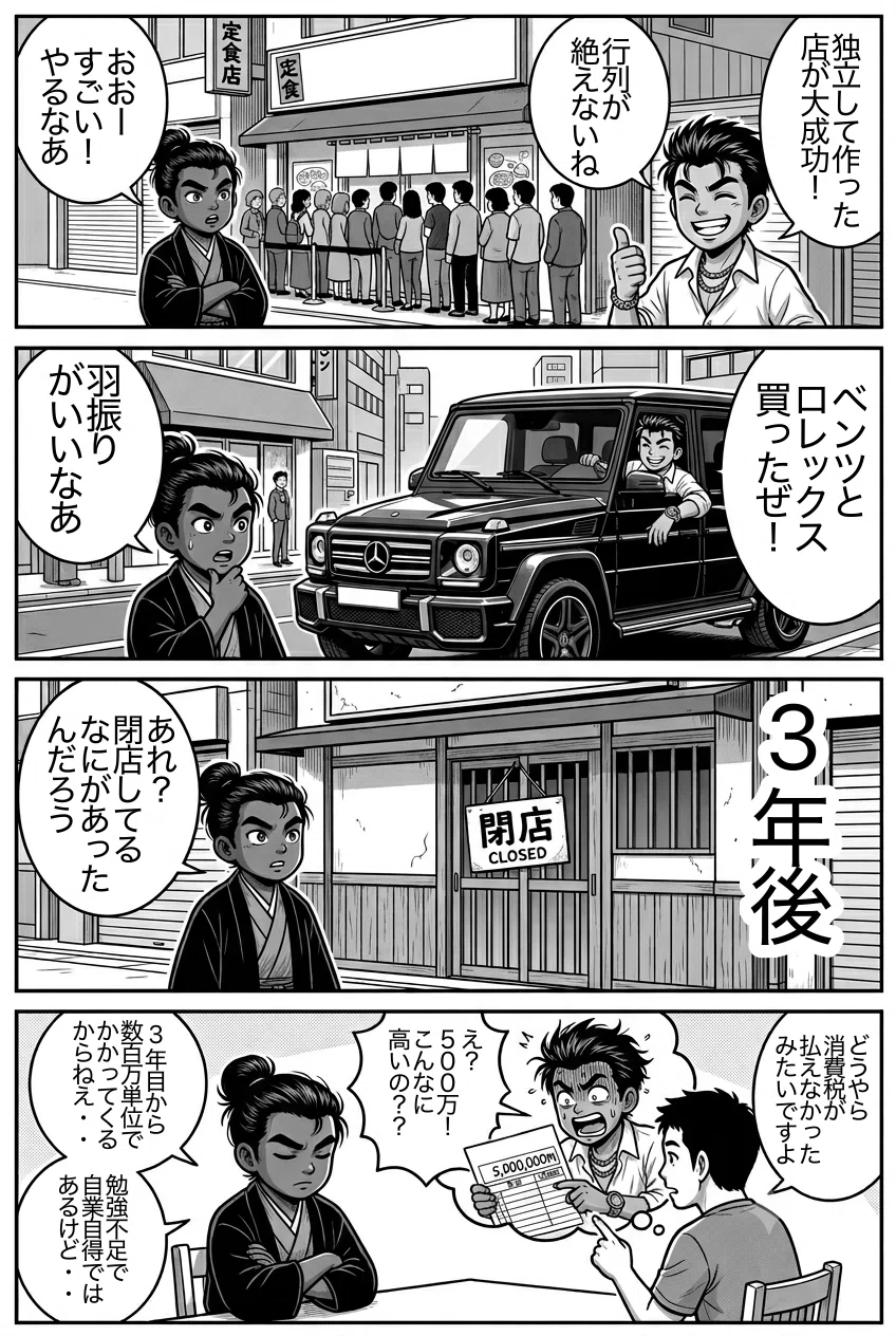 The Devil's Third Year: Know Your Consumption Tax Amount｜飲食店経営者『黒すぎ晋作』の ...