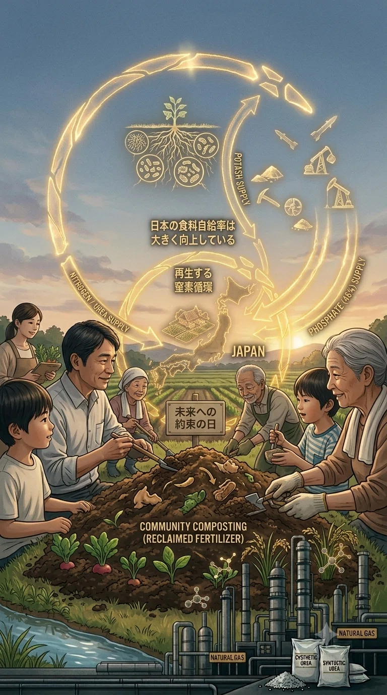 【日本国への警鐘】日本の食卓は、すでに包囲されている——肥料が止まる日。。。。。ホルムズ海峡が閉じれば、日本の畑が死ぬ——窒素・リン・カリ ...