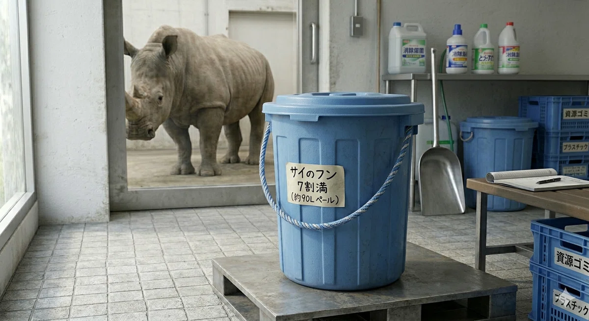 シロサイを飼うと起こること｜生息域外保全の片隅