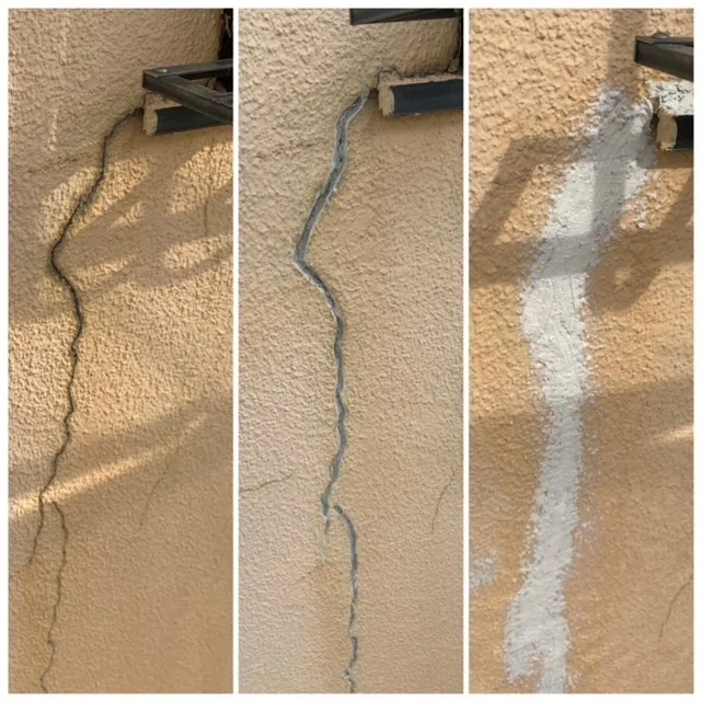 Repairing Cracks in Mortar Exterior Walls｜常盤塗装