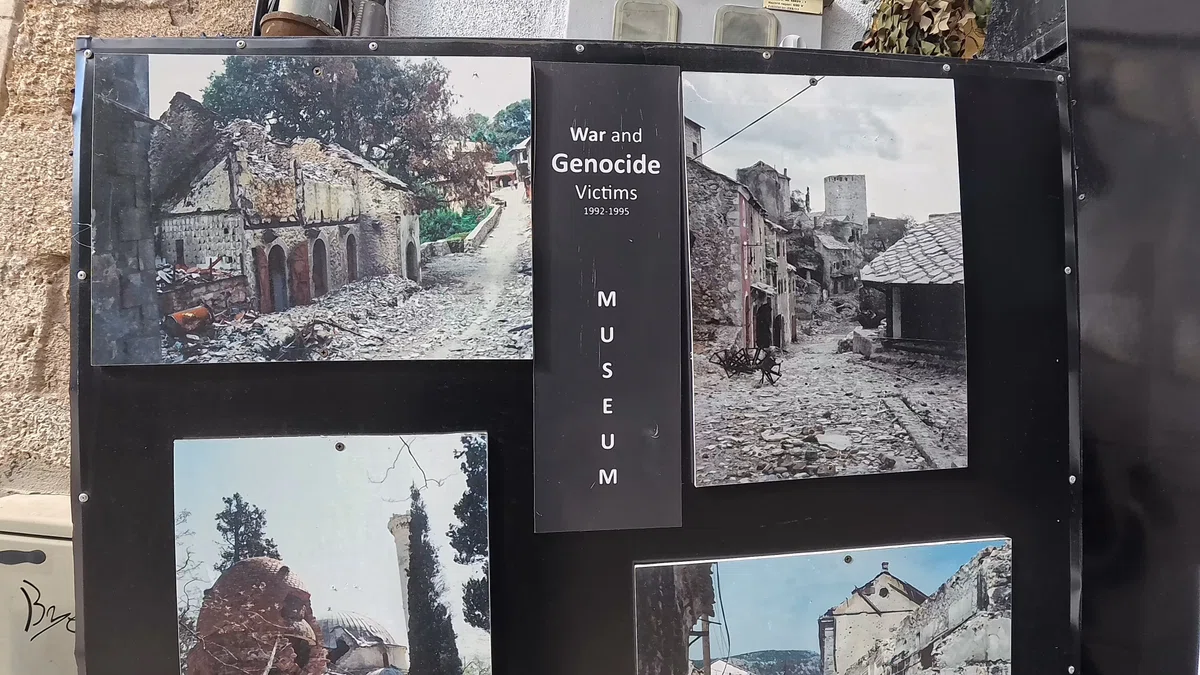 世界遺産の橋で、ダイバーを2時間待った。結局、飛ばなかった。世界半周 Day27 🇧🇦 ボスニア・ヘルツェゴビナ / モスタル｜AIと旅するhiro