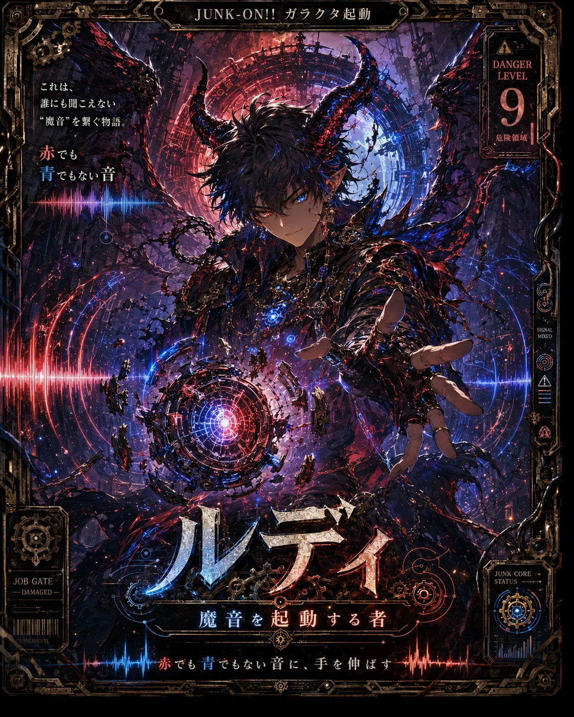 ルディとピコを魔族化してみたら、「起動」のらしさが残った。ルチアとノクトのJUNK-ON!!魔族化討論｜天界記録