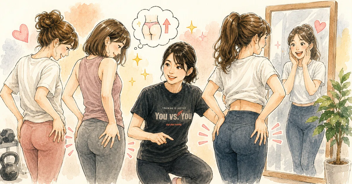 職業病あるある。気づいたら街ゆく人のお尻を見ていました。｜里美｜siipi plus training / 女性専用パーソナルトレーナー