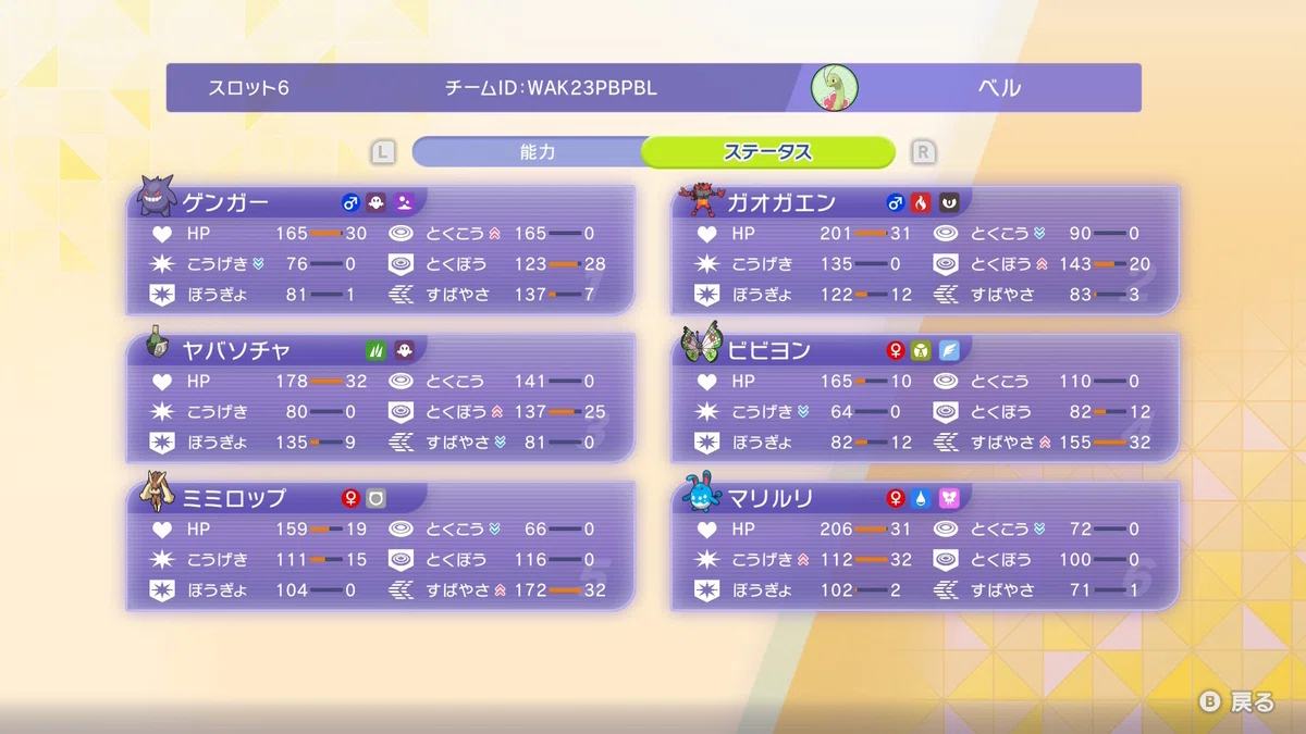 ゲンガーとウサウサおんがくたい_MAダブル_最終レート2072｜Bellbird
