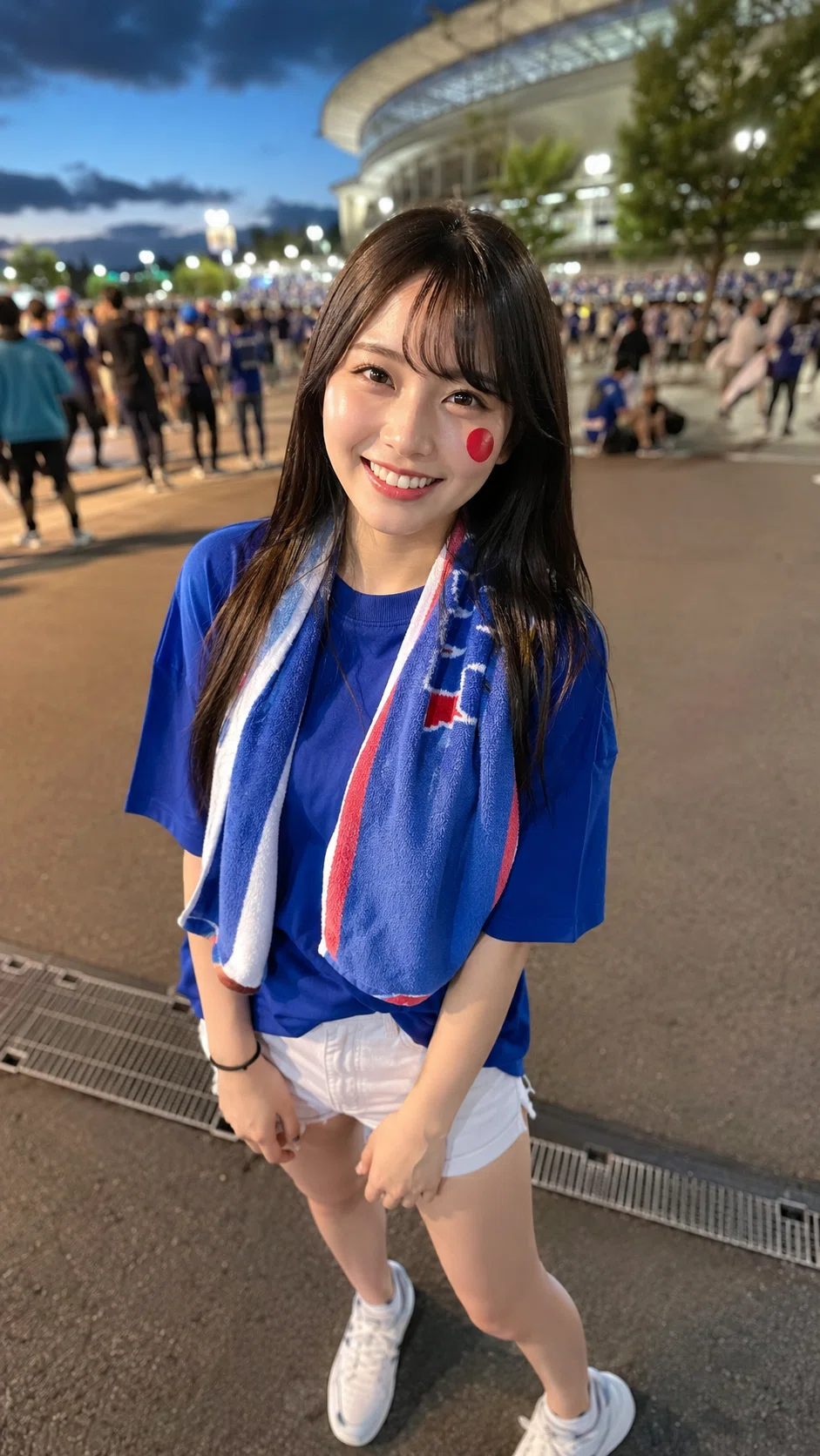 【画像生成AI】「サッカー日本代表を応援する女性ポートレート」をAIで生成する方法《プロンプト公開》ミッドジャーニー｜ChatGPT ...