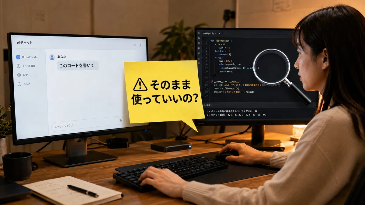 そのコードほんとに大丈夫？｜aiha