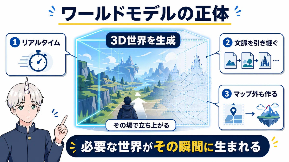 ワールドモデルの時代が来る。最新AIのHappyOysterを触ってみた｜Fujin
