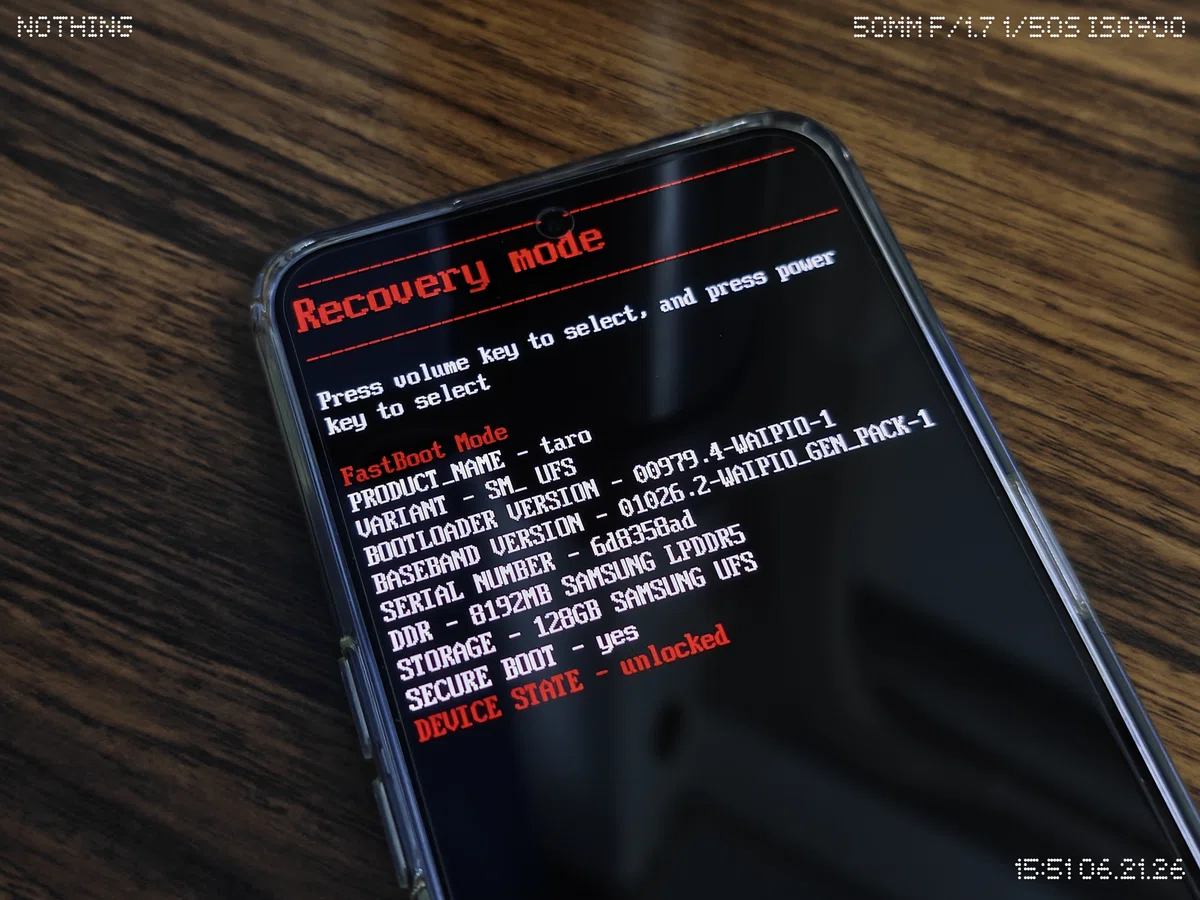 Flashing OxygenOS to Nothing Phone (2) (and reverting it)｜Link.2011