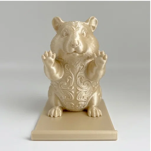 A Renaissance portrait smartphone stand featuring a Sapphire Hamster is ...