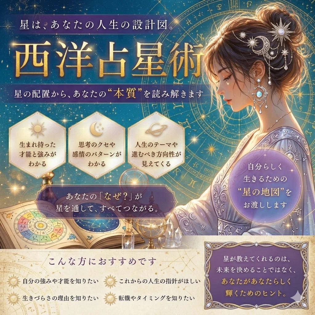 ココナラメニュー紹介 】｜Maki｜本質回帰コーチ 星読み×カード